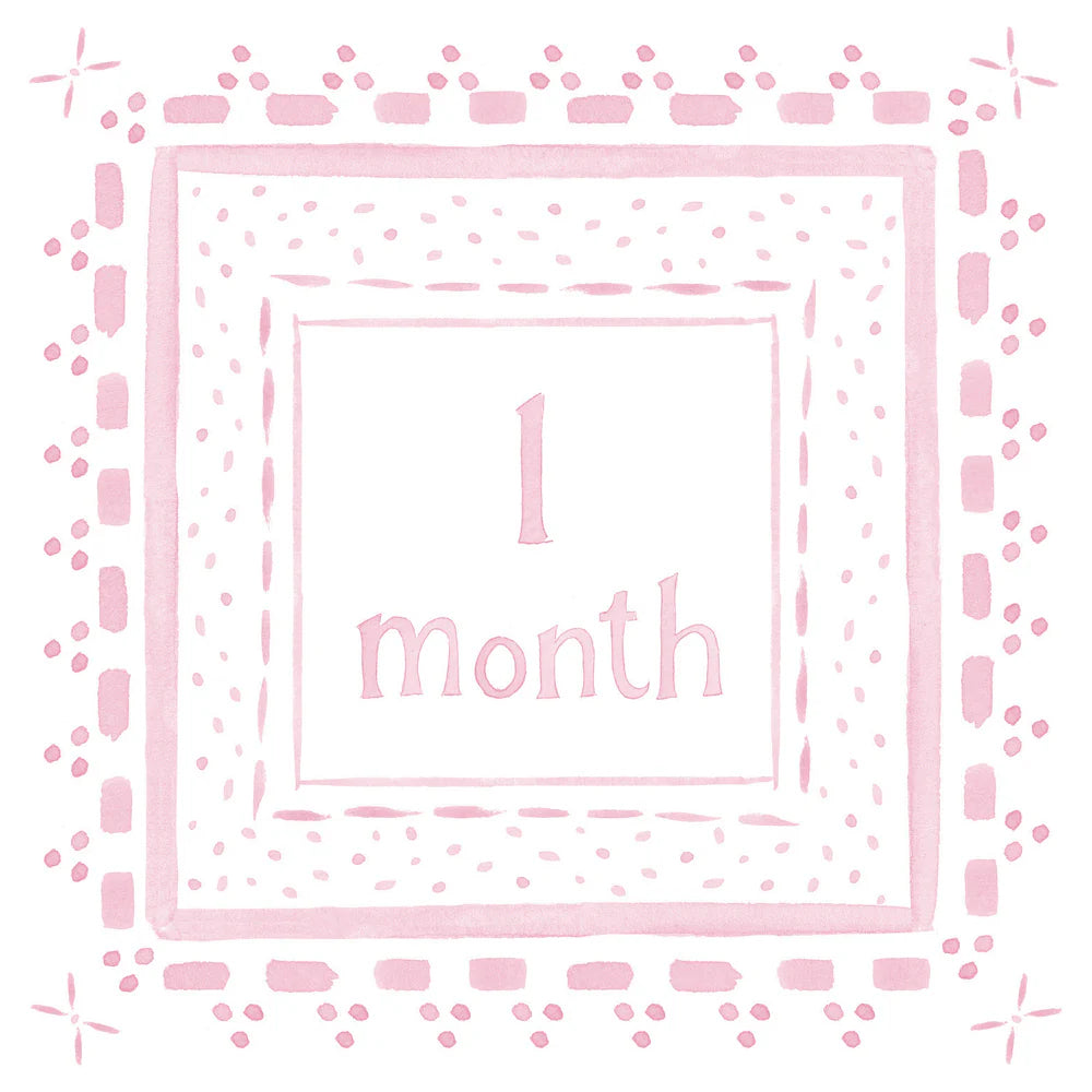 The Proper Peony - Milestone Cards - Pink – Lily Jane