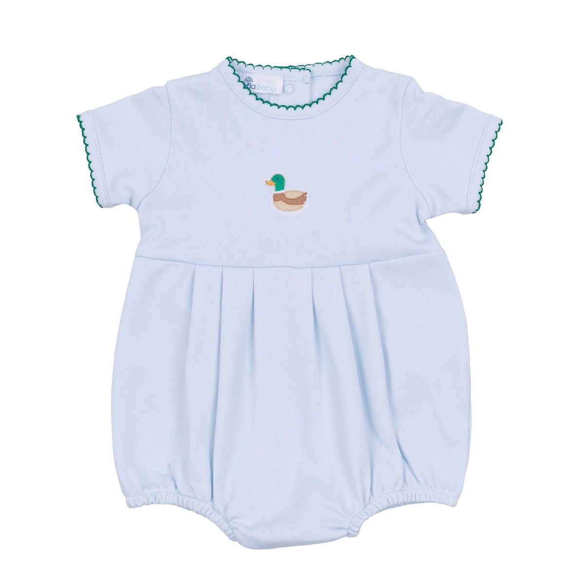 Magnolia Baby - Bubble - Embroidered Mallard – Lily Jane