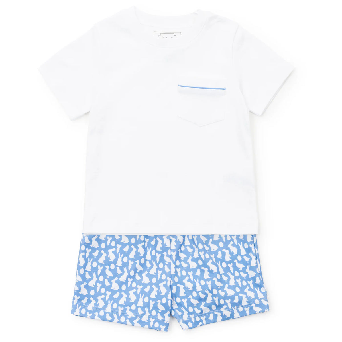 Lila and Hayes - Walker Short Set - Easter Time Blue – Lily Jane