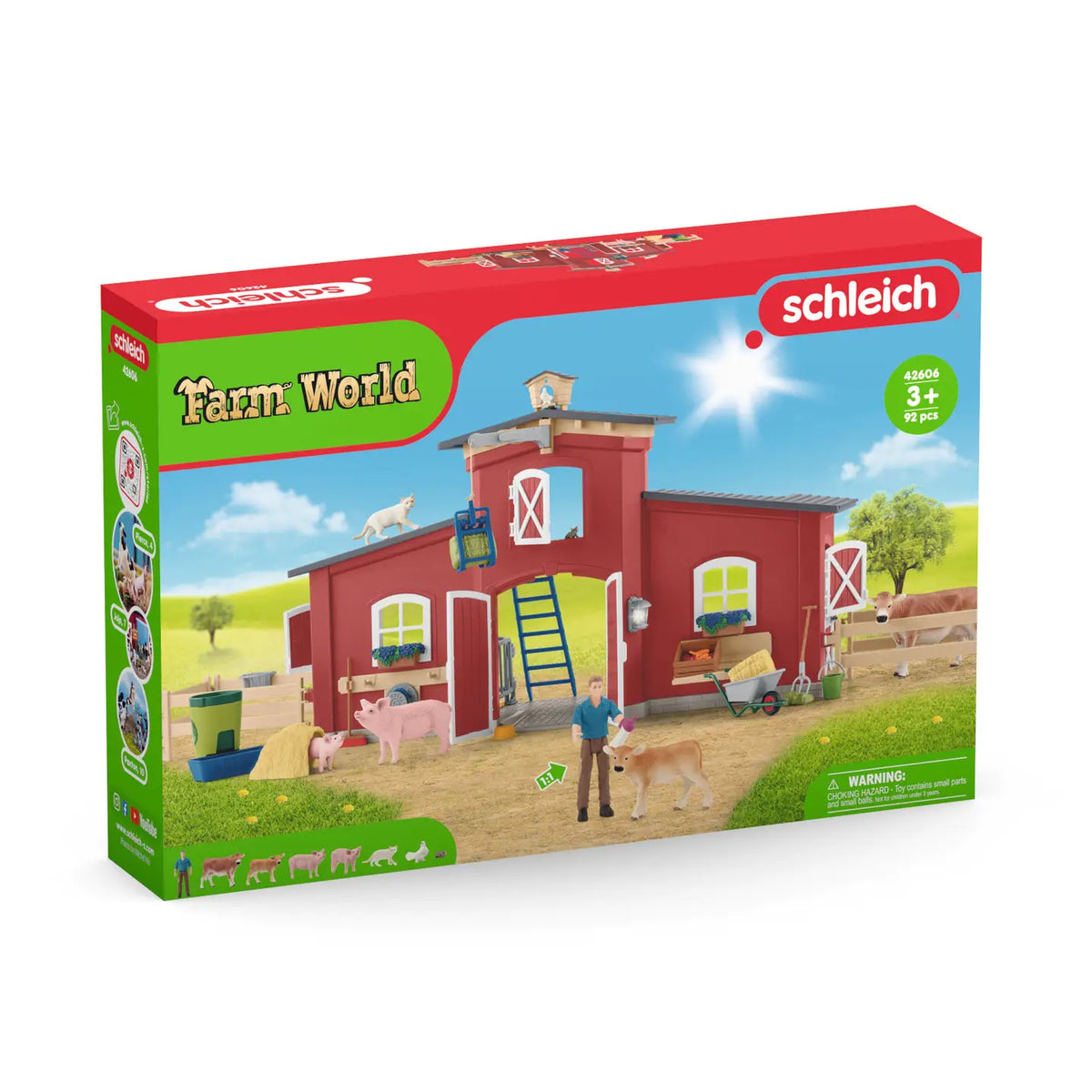 Schleich - Red Barn Play Set – Lily Jane